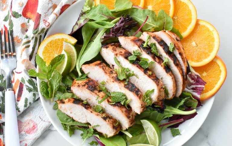 Mojo Marinated BBQ Turkey Breast – Think Turkey