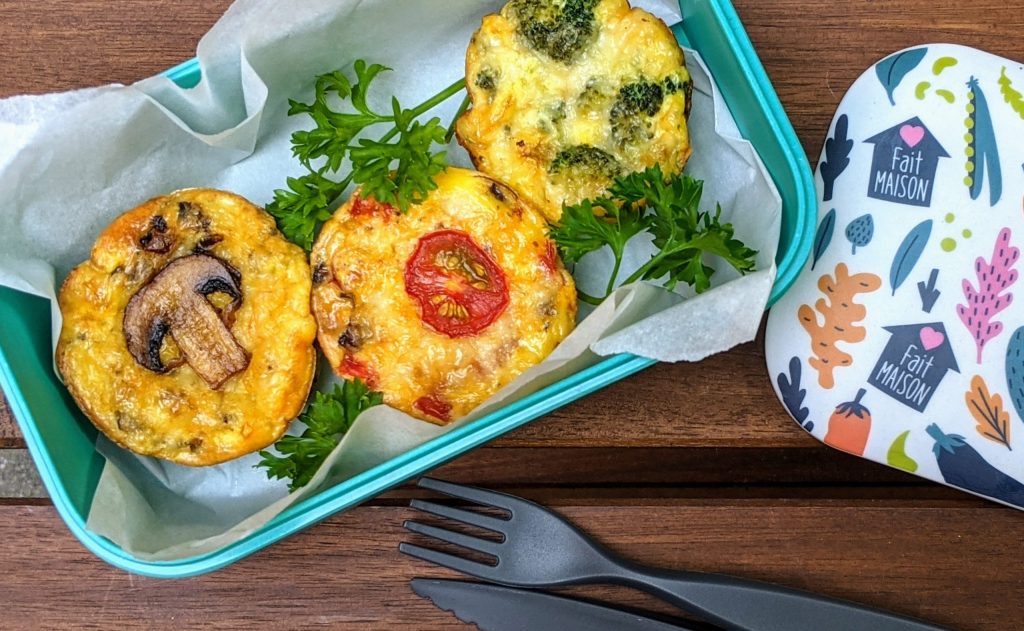 Turkey and Vegetable Crustless Mini Quiches – Think Turkey